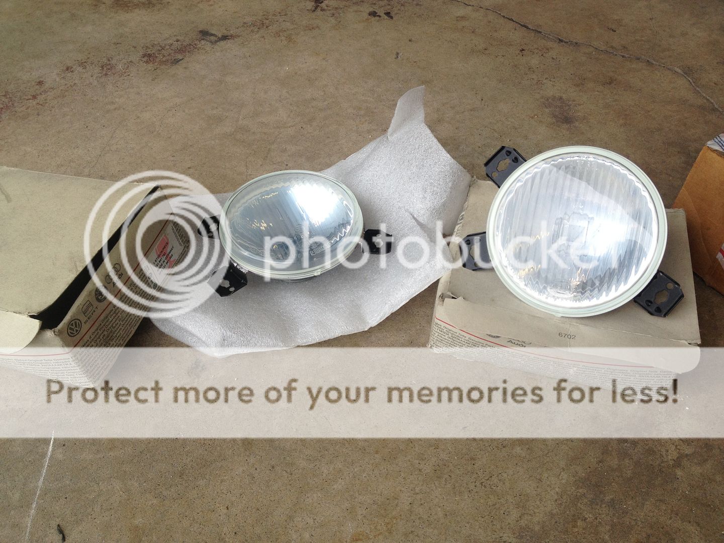 F.S. NOS quad round inner lights | VW Vortex - Volkswagen Forum