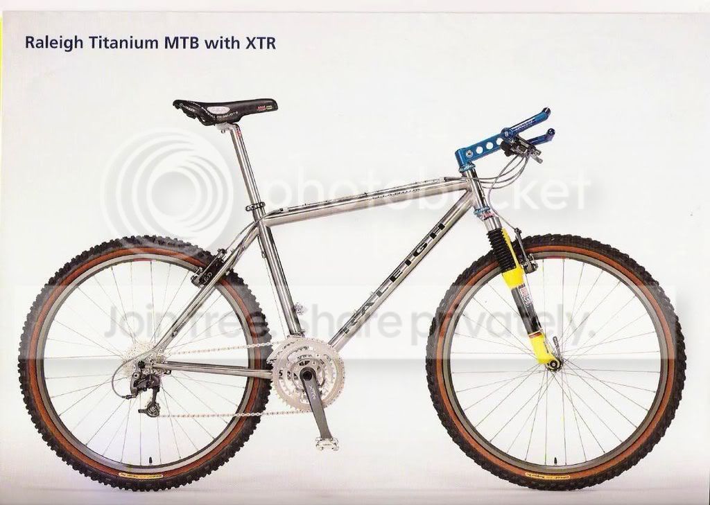Raleigh RSP Catalogue 1997 Question on 853 hardtail Frame | Retrobike