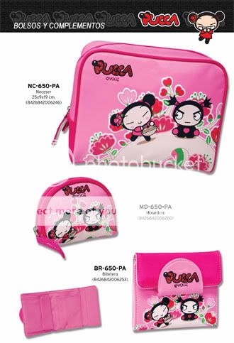 Coleção Pink da Pucca - I Love Pucca