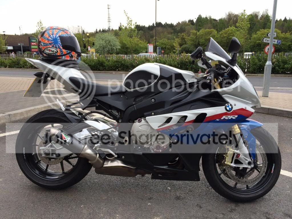 Shattered Dreams ... S1000RR engine light and running on 3 cylinders ...