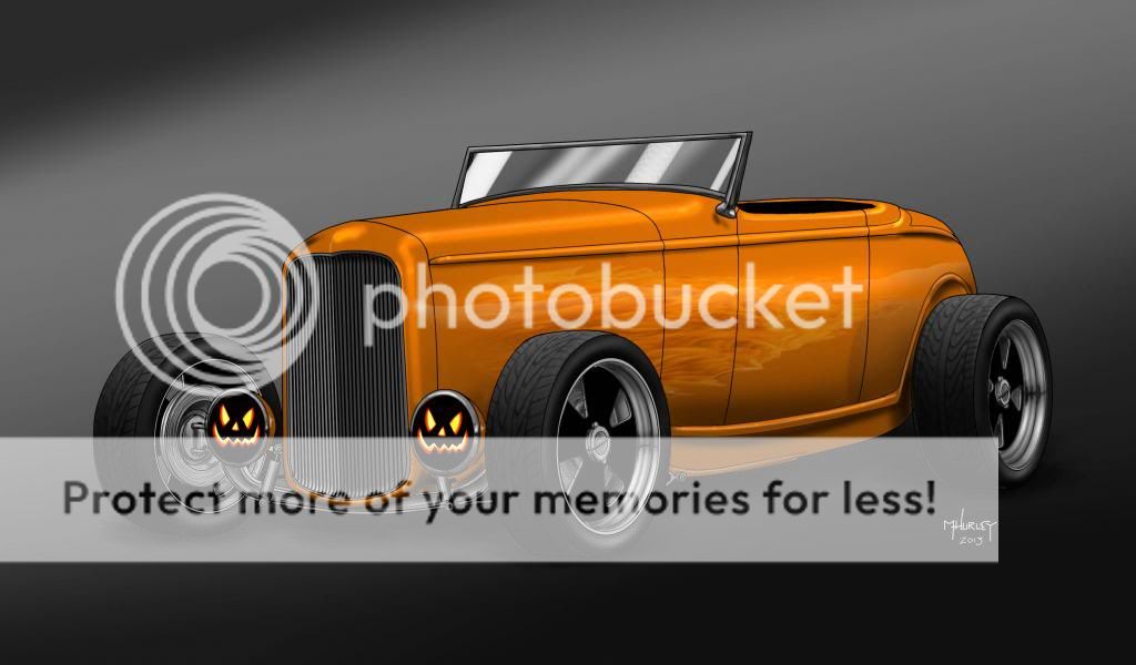 Vote in the October 2013 Hot Rod Art Contest: Hot Rod Halloween | Hot ...