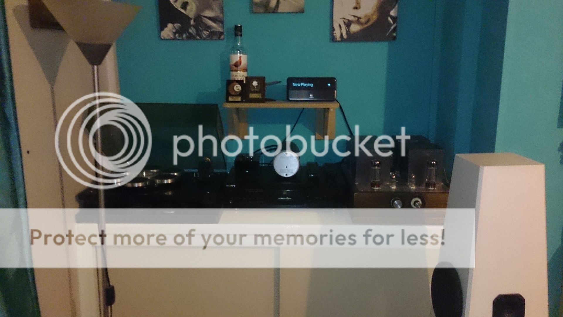 photos of a cobbled together system