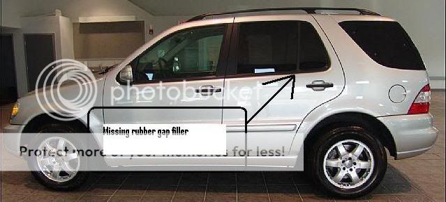 Missing Piece of rubber / window trim | Mercedes-Benz Forum