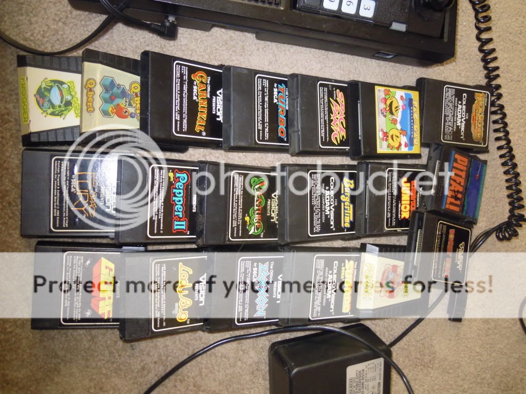 WTS: Modded A/V Colecovision w/19 games, Expansion Module - Buy, Sell ...